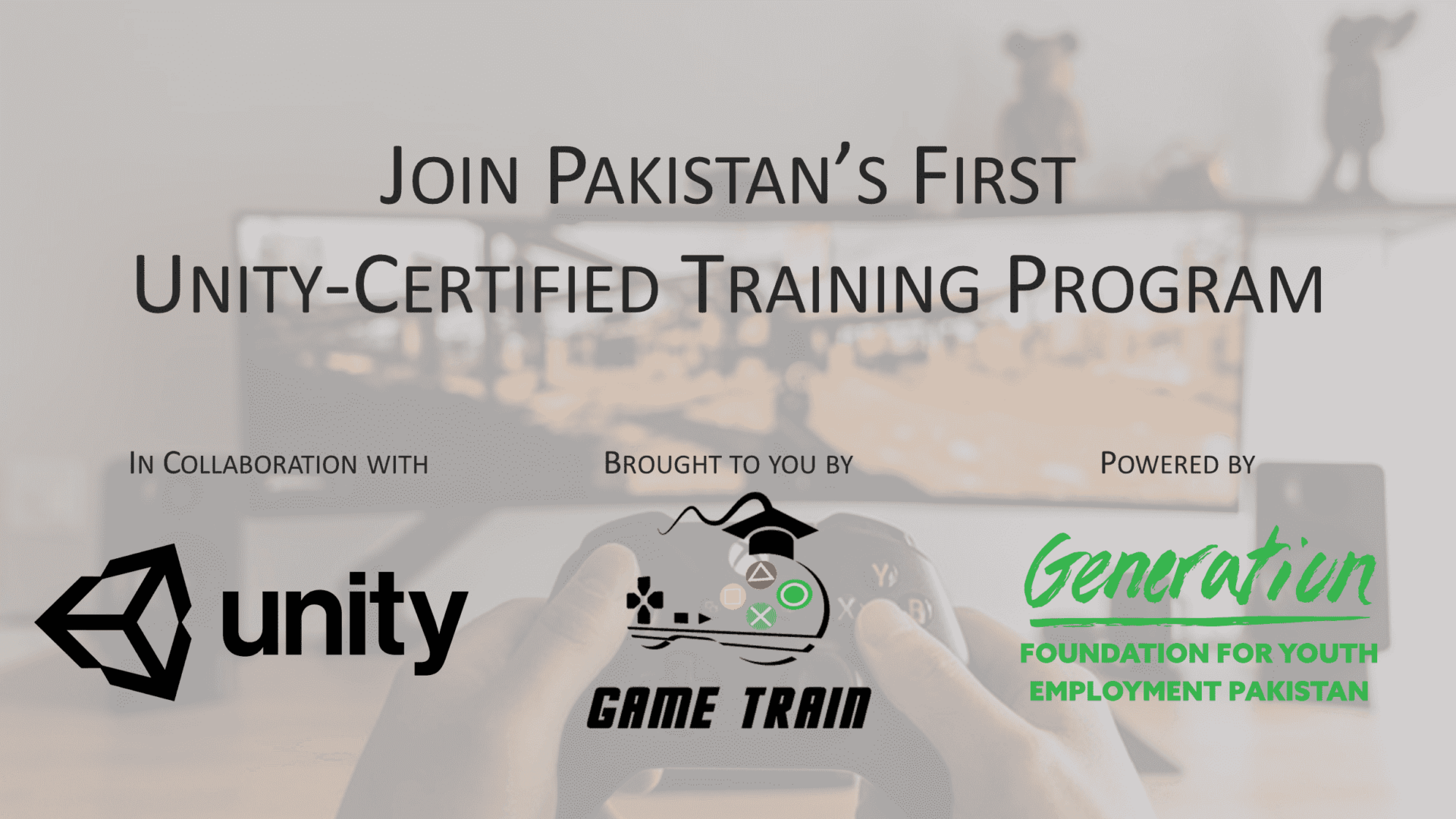 Join Pakistan’s First Unity-Certified Training Program “Free-of-Cost ...