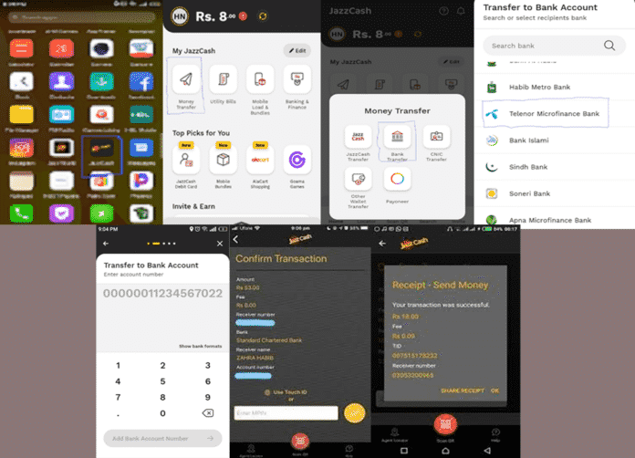 How to Transfer Money from JazzCash to Easypaisa in 2022 – Complete ...