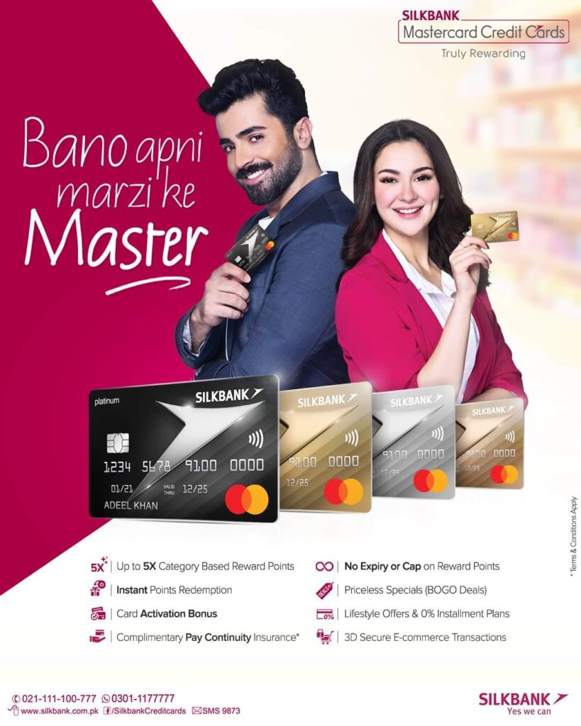Silkbank Launches one-of-a-kind Mastercard Credit Card in Pakistan ...