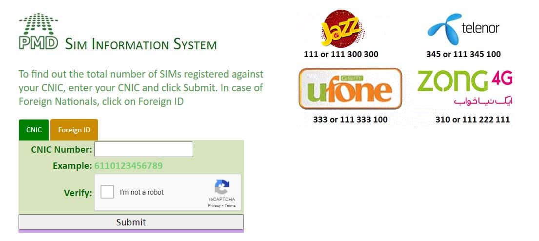 PTA SIM Information System - Everything You Need to Know About ...