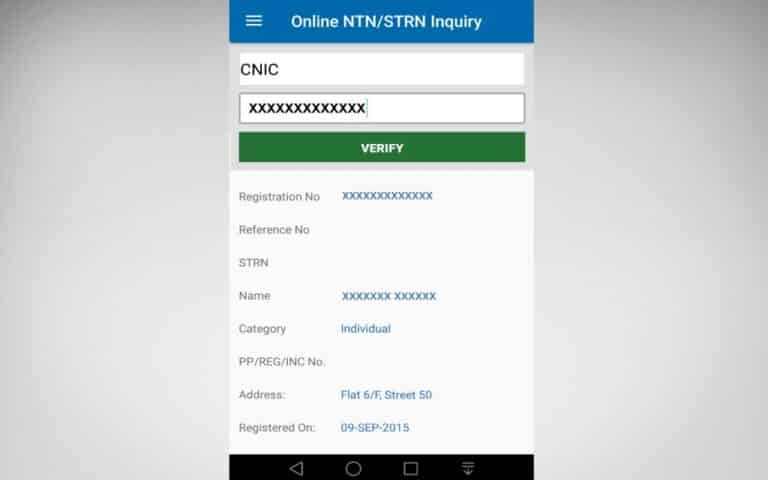 NTN Verification – Complete Guide to Verify National Tax Number Online ...