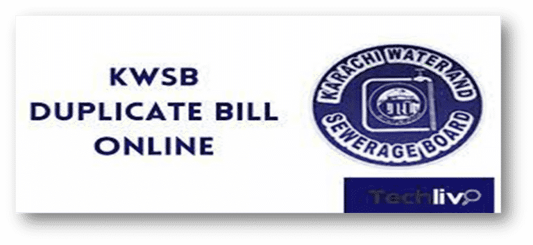 How to Check KWSB Duplicate Bill Online in 2022 – Startup Pakistan