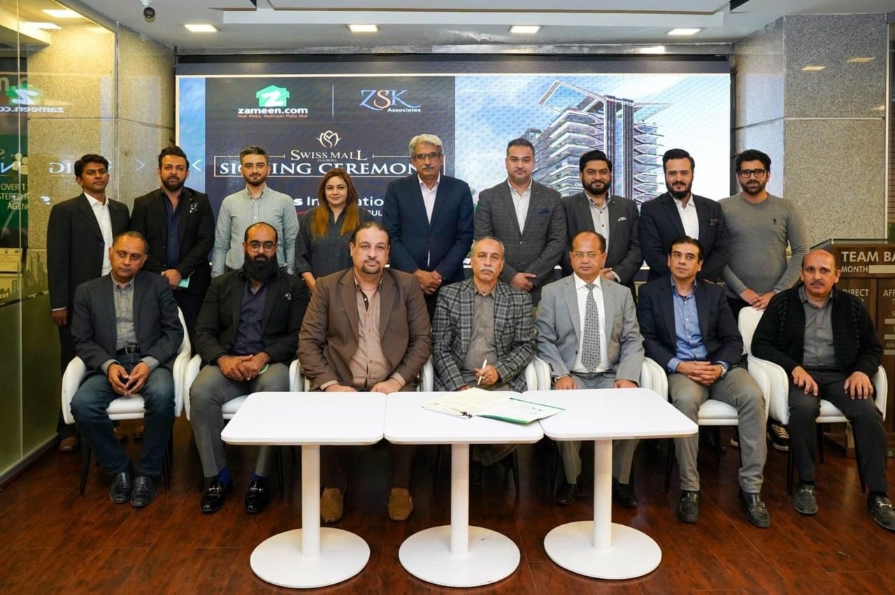 Zameen.com to exclusively market & sell M M Alam Road-Lahore’s Swiss ...
