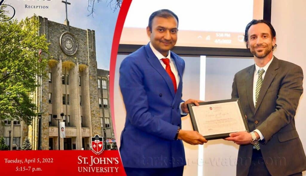 Pakistani Professor Honoured with Research Award at New York University ...