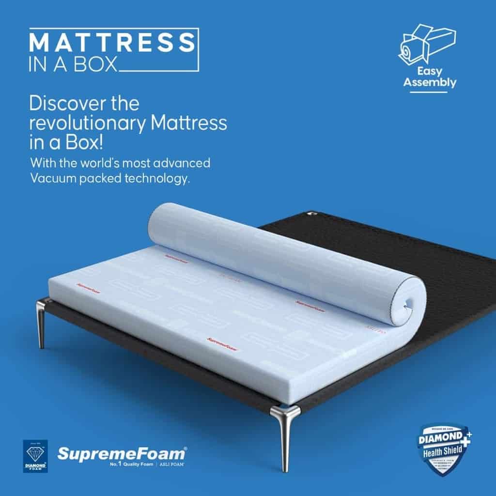 Supreme Foam launches “Mattress in a Box” – Startup Pakistan