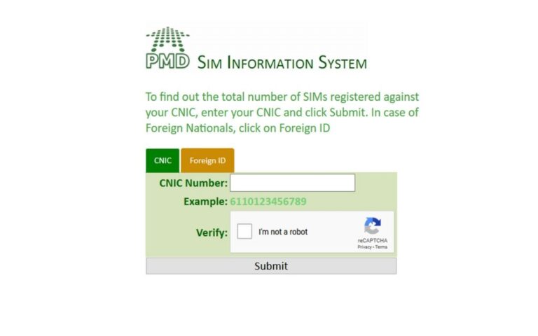 PTA Sim Information System – All You Need to Know – Startup Pakistan