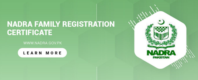 Family Registration Certificate – How to Apply for NADRA FRC Complete ...