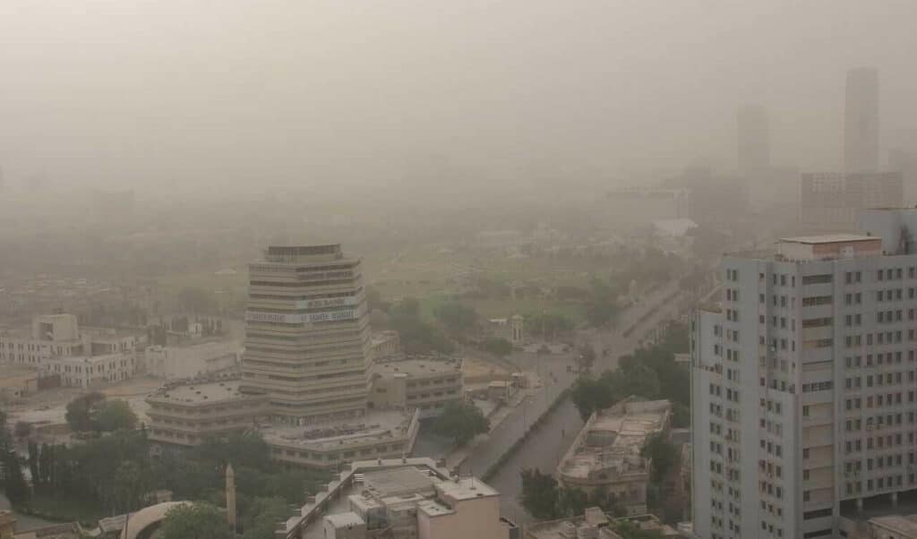 Pakistan's largest city Karachi records worst air quality in the world ...