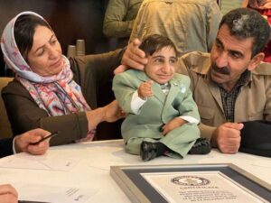Afshin Ghaderzadeh, World's Shortest Living Man at 2ft 1.68 inch ...