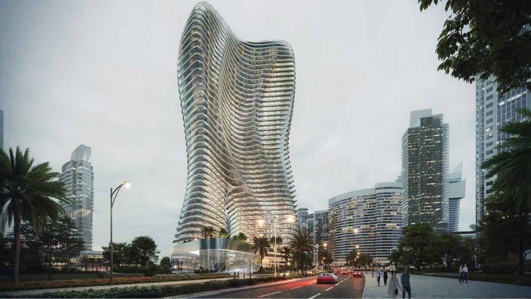 Hyper-Luxury Bugatti Tower will have its Residents Drive Up to their ...