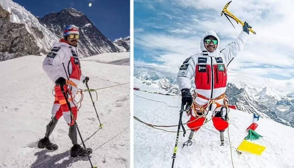 Nepalese Man Creates History by Climbing Mount Everest with Artificial ...