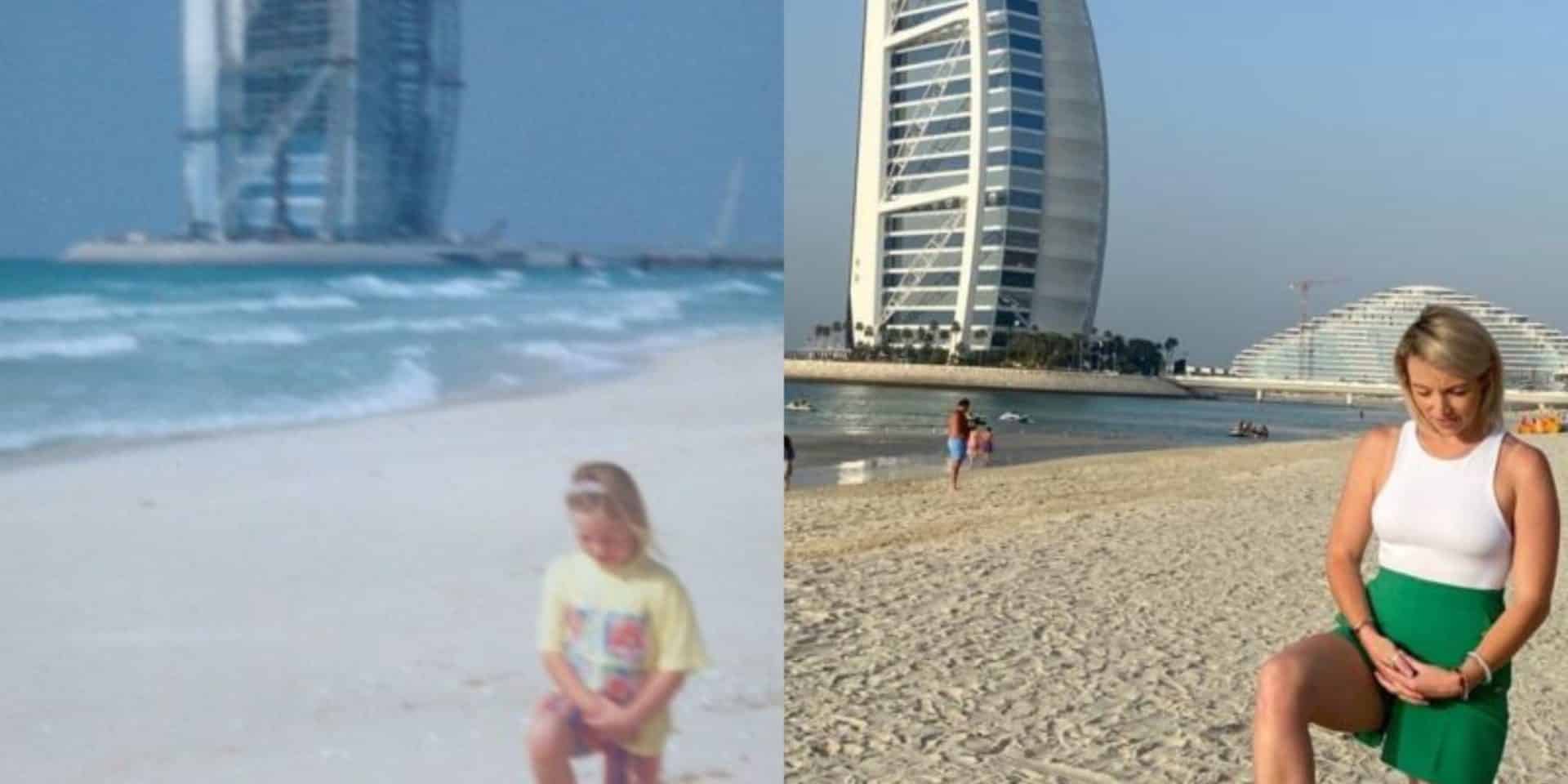 Dubai Resident "Hannah Wells" Shared a Heart Warming Recreation Photo As a Tribute For Living 30 ...