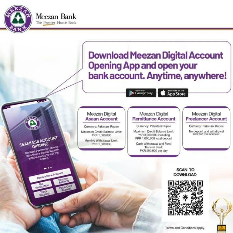Now You Can Open Meezan Bank Account Online in Just Few Minutes ...