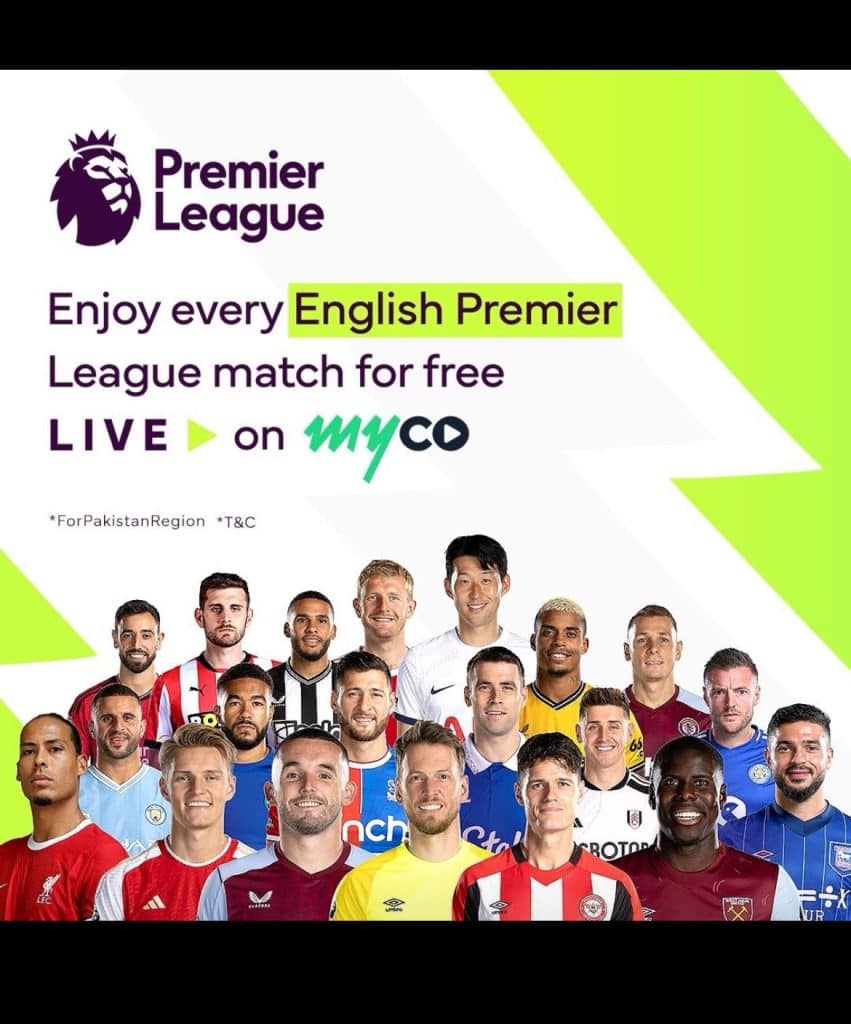 Myco Becomes Official Platform for Free EPL 2024/25 Streaming in Pakistan – Startup Pakistan