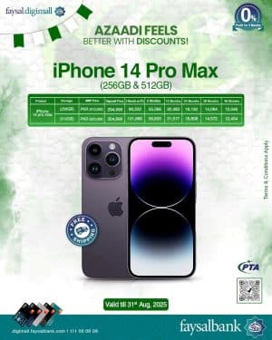 Now you can buy iPhone 14 Pro Max on monthly installments, starting at ...