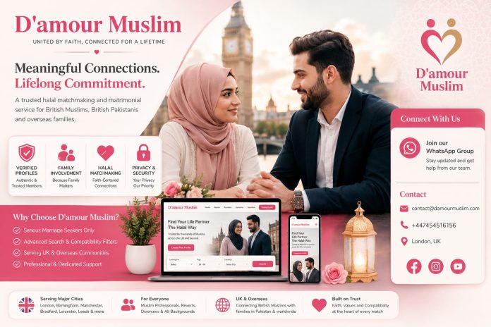 D'amour Muslim — The UK's Most Trusted Halal Marriage Site Helping ...